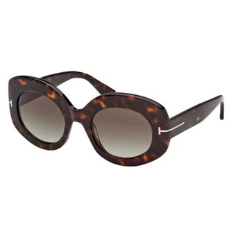 Tom Ford Acetat-Sonnenbrille - - Accessories - Damen - Braun - ONE SIZE