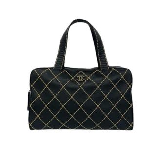 Chanel Sac Boston Pre-owned - Femme - Pre-owned - Noir - Taille: ONE Size
