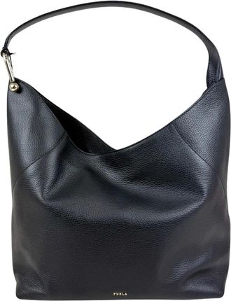 Furla Femme, Sacs, Noir, Taille: ONE Size Lara L Hobo