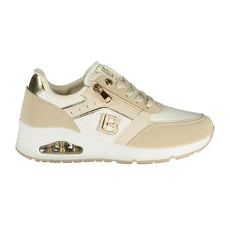 Laura Biagiotti Sportschuh mit Schn&uuml;rsenkeln - - Shoes - Damen - Beige - 38 EU