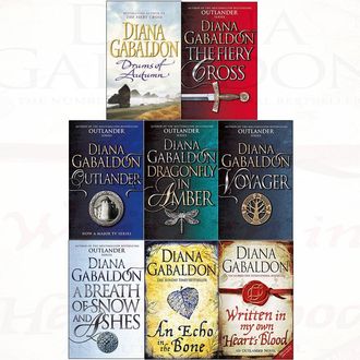 Arrow Diana gabaldon collection outlander series (books 1 to 8) dragonfly in amber, voyager 8 books set