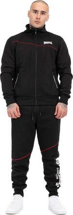 Lonsdale Herren Traininganzug normale Passform GEDDINGTON, Black, XXXL, 113982