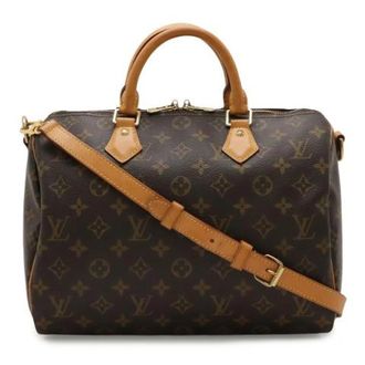 Louis Vuitton Pre-owned Speedy Bandouliere 30 Monogram 2way Bag - - Pre-owned - Damen - Braun - ONE SIZE