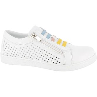 Andrea Conti Damen Sneaker, weiß/Pastell/Multi, 40 EU