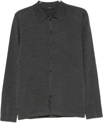 Zanone Herren, Oberteile, Grau, MGröße