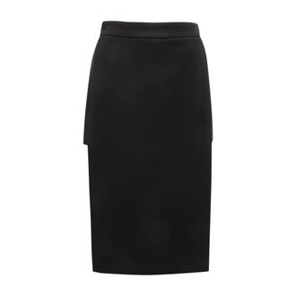 Elisabetta Franchi Go05747E2 Midirock - - Skirts - Damen - Schwarzk - S