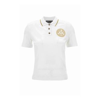 Versace Jeans Couture T-Shirts und Polos - - Tops - Damen - Wei&szlig; - XS