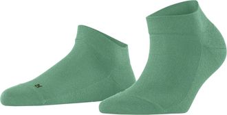 Falke Damen Sneakersocken Sensitive London W Sn Baumwolle kurz einfarbig 1 Paar, Türkis Ocean Green 7506, 39-42