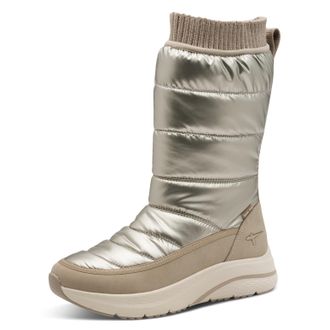 Tamaris Damen Stiefel Leder beige 38