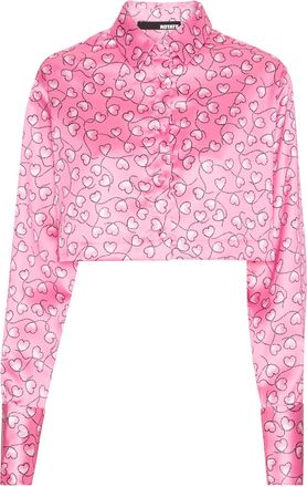 Rotate Chemise Courte Rose