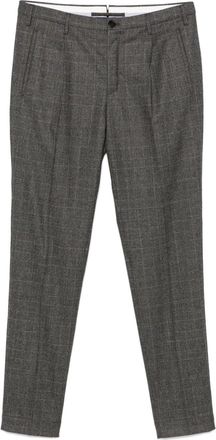 Incotex Karierte Hose - Grau