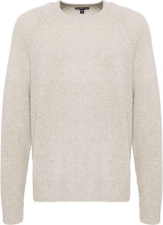 James Perse Leicht strukturierter Kaschmir - Nude