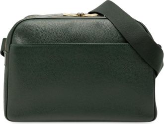Louis Vuitton Hobo Bags - Taiga Reporter PM - Gr. unisize - in Grün - für Damen