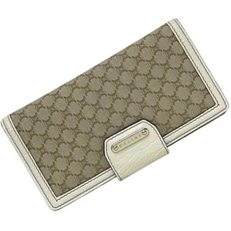 Celine Pre-owned Canvas Geldb&ouml;rse - - Pre-owned - Damen - Beige - ONE SIZE