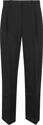 Tory Burch Femme, Pantalons, Noir, Taille: 42 FR Cropped Crepe Pant