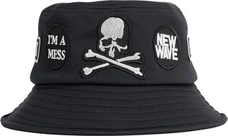 MASTERMIND WORLD Homme, Accessoires, Noir, Taille: L Mj Patched Bucket Hat
