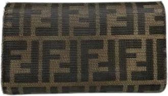 Fendi Portefeuille Baguette Pre-owned - Femme - Pre-owned - Brun - Taille: ONE Size
