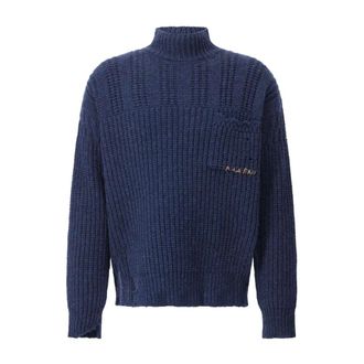 Marni Rollkragenpullover - - Knitwear - Herren - Blau - L