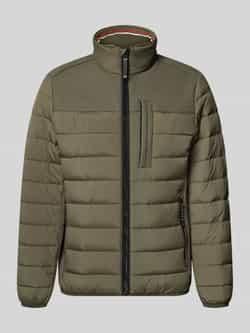 Tom Tailor Regular Fit Steppjacke mit seitlichen Stretcheins&auml;tzen