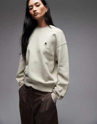 Carhartt Work in Progress Nelson - Sweat - Taupe-Neutre