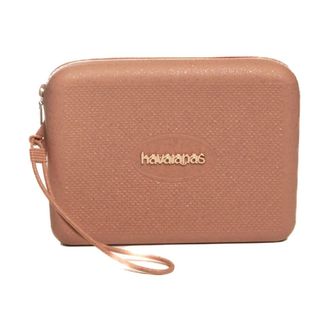 Havaianas Femme, Sacs, Orange, Taille: ONE Size Beach Necessaire Glitter