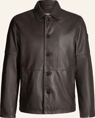 Joop Lederjacke braun