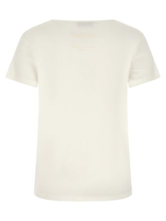 Max Mara Womens White Cotton T-Shirt