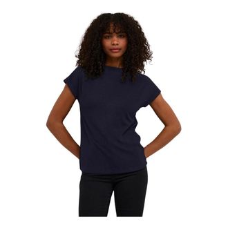 Karen by Simonsen Nachthimmel Tee Top - DandyKB - - Tops - Damen - Blau - 2XS