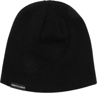 Urban Classics Damen Basic Beanie Strickm TZE, Schwarz (Black 7), Einheitsgröße EU