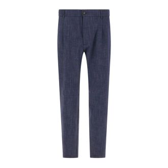 Cruna Mitte Hose - - Trousers - Herren - Blau - S