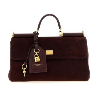 Dolce & Gabbana My Sicily Top Handle Bag - - Bags - Damen - Rot - ONE SIZE
