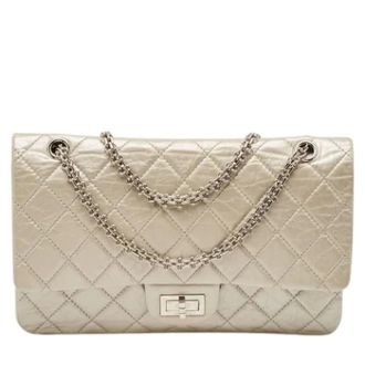 Chanel Sac &agrave; rabat 227 Reissue 2.55 Pre-owned - Femme - Pre-owned - Gris - Taille: ONE Size