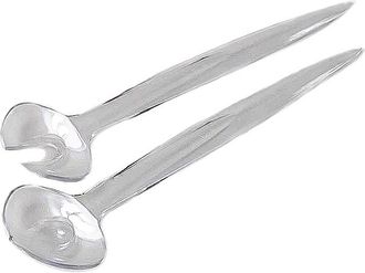 Tupperware Eleganzia Salatbesteck Klare Greifer Salat Besteck 685