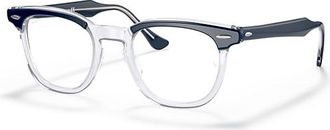 Ray-Ban Hawkeye Optics Blau Fassung Klar Glas Polarisiert 48-21