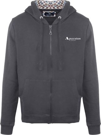 Aquascutum Kapuzenpullover f&uuml;r Herren, Leger (Schwarzgrau)