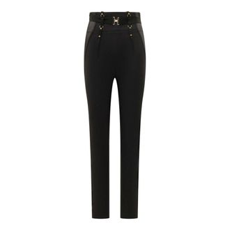 Elisabetta Franchi Damen, Hosen, Schwarzk, XLGr&ouml;&szlig;e