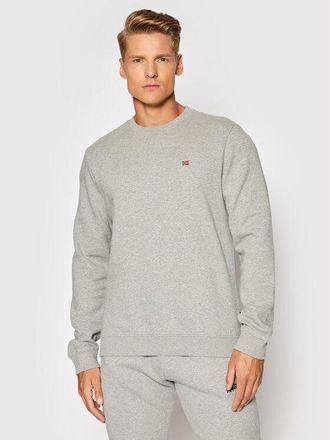 Napapijri Sweatshirt Balis Crew NP0A4FQW Grau Regular Fit