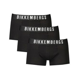 Dirk Bikkembergs Homme, Sous-vêtements, Noir, Taille: 2XL Boxer en Coton Noir