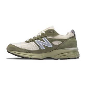 New Balance 990 V4 Made In USA - - Shoes - Herren - Gr&uuml;n - 44 EU
