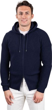 Ferrante Homme, Pulls, Bleu, Taille: M Cardigan
