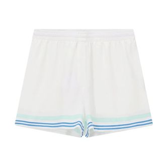 Casablanca Damen, Shorts, Wei&szlig;, XSGr&ouml;&szlig;e