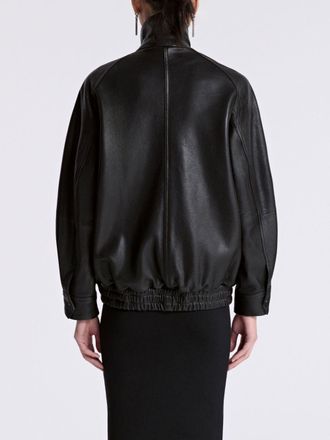 Nour Hammour Womens Jacket Ariste Lambskin Black