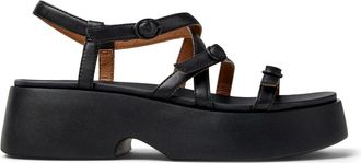 Camper Sandaletten mit Absatz - Sandalen Tasha - Gr. 36 (EU) - in Schwarz - für Damen