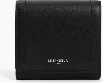 Le Tanneur Petit portefeuille &agrave; rabat Louison en cuir lisse