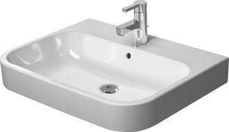 Duravit Happy D.2 Waschtisch Wei&szlig; Hochglanz 650mm