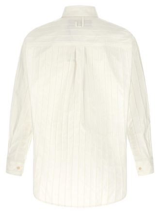 Jacquemus Mens White Cotton Blouse