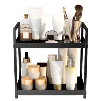 Generic 2-st&ouml;ckiges Schreibtisch- | Badezimmer- -St&auml;nder - Erh&ouml;hen Sie Ihren Arbeitsplatz mit diesem kleinen B&uuml;cherregal, Badezimmer-Schreibtischst&auml;nder oder 