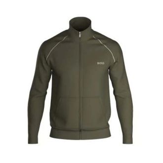 HUGO BOSS Homme, Sweatshirts et sweats &agrave; capuche, Vert, Taille: L Mix&Match 50515307 Zip Sweat