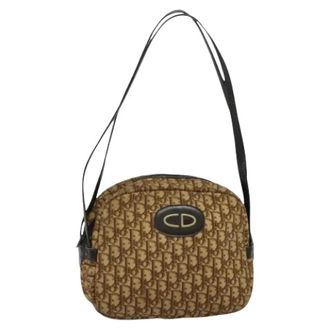 Dior Pre-owned Canvas Schultertasche - - Pre-owned - Damen - Braun - ONE SIZE