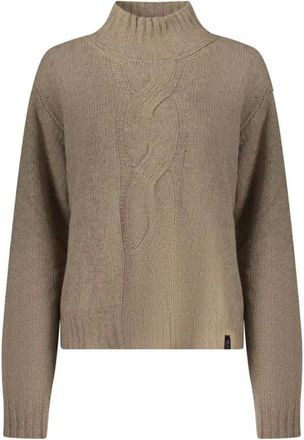 North Sails Femme, Pulls, Brun, Taille: 38 FR Marrone Poliammide Sweater